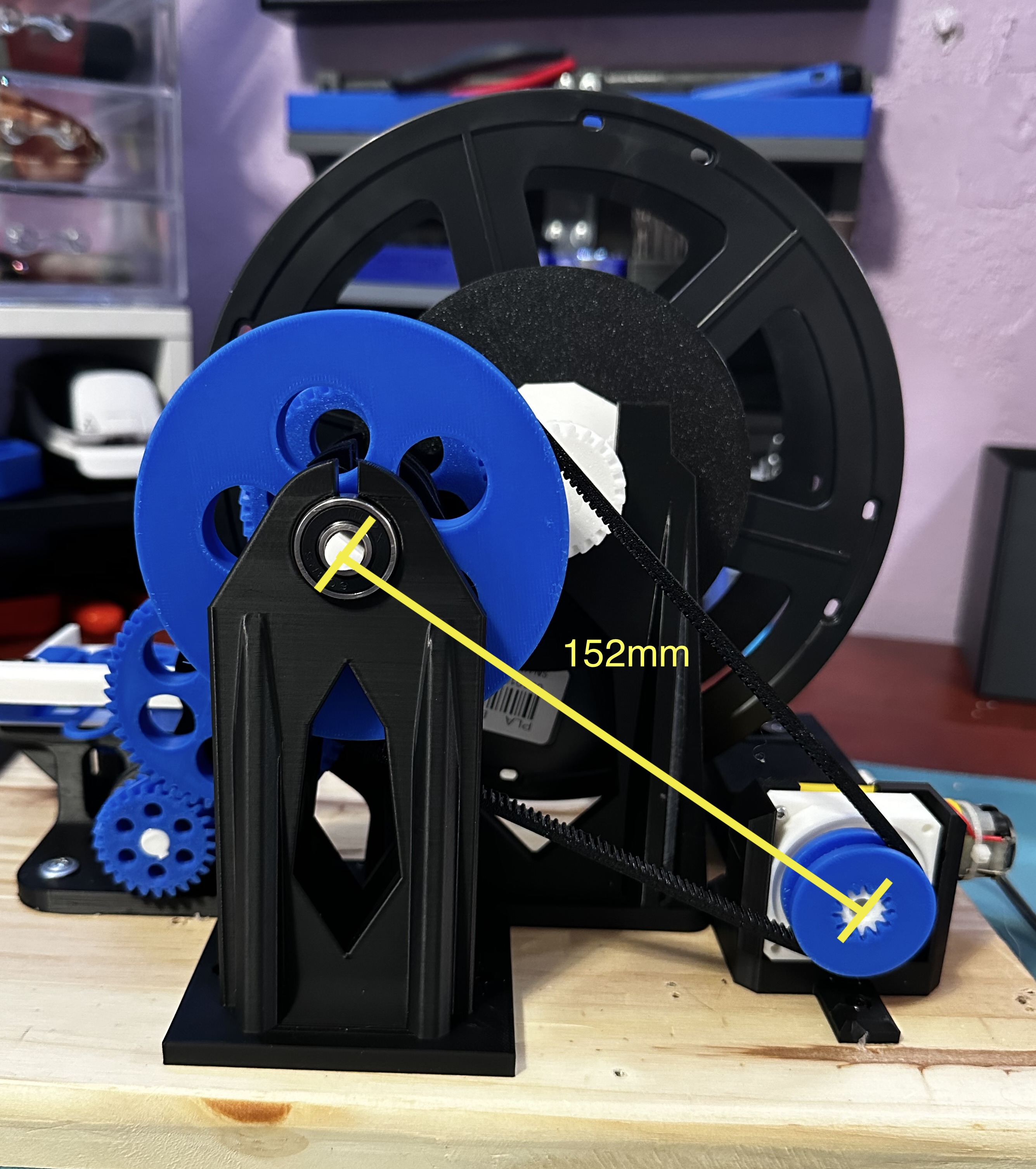 Bambu Lab Motorized Spool Winder von Wiz3D | Kostenloses STL-Modell ...