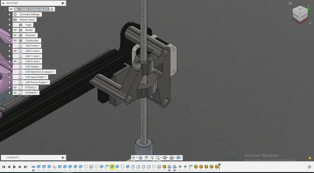 Linear Rail Z Axis Bracket Adapter by NovaViper | Download free STL ...
