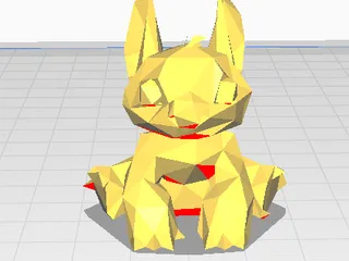 Low Poly Stitch by M1Designs | Download free STL model | Printables.com