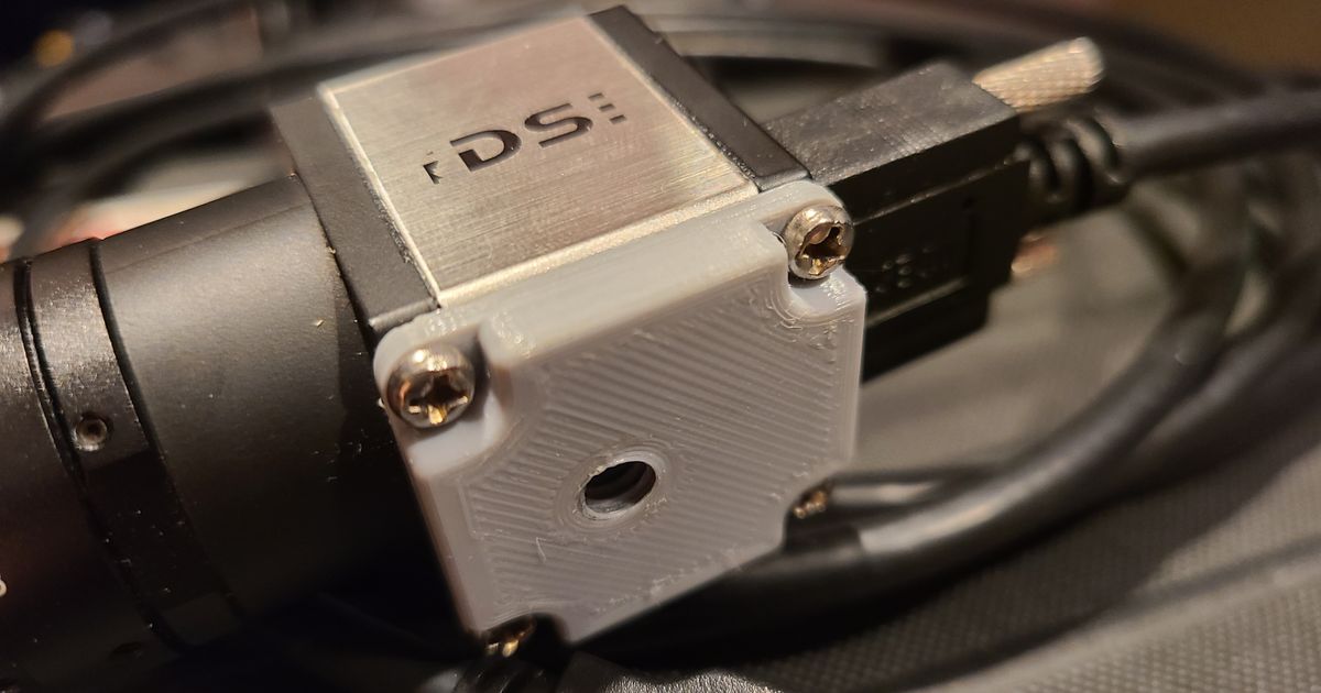 IDS AL00037 Camera 1/4 inch adapter by ServError | Download free STL ...
