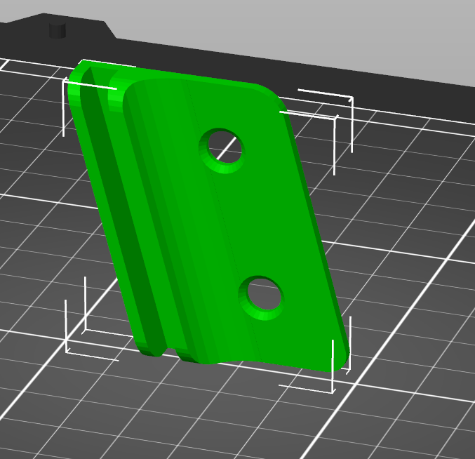Customizable Angled Slide-in Shelf Bracket by flowmage | Download free ...
