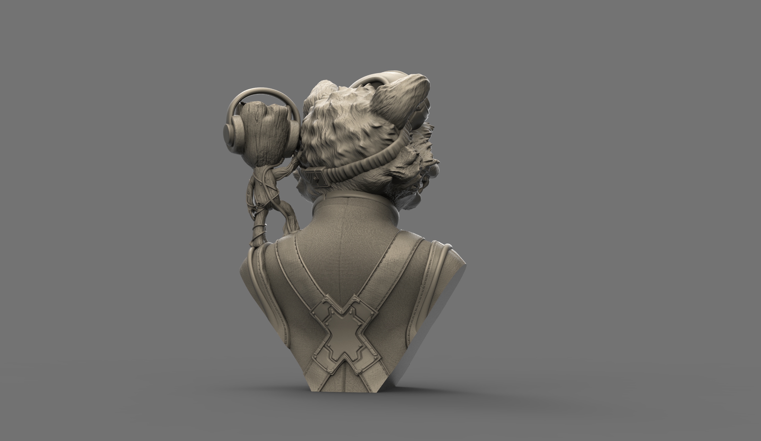 Rocket bust by Wekster | Printables Store