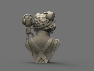 Rocket bust by Wekster | Download free STL model | Printables.com