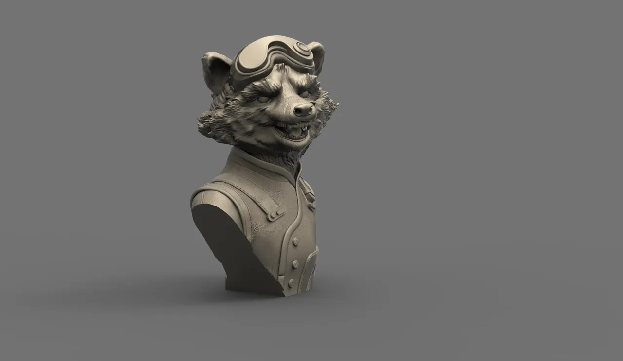 Rocket bust by Wekster | Download free STL model | Printables.com