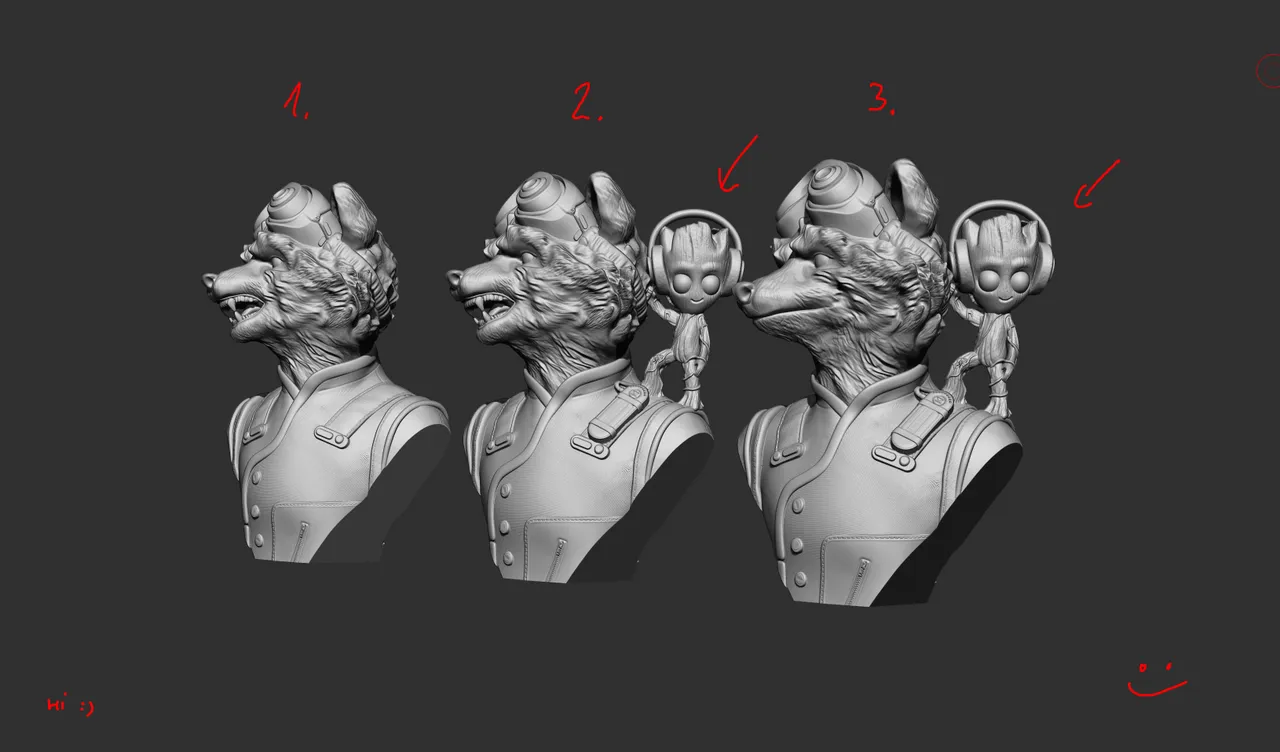 Rocket bust by Wekster | Download free STL model | Printables.com