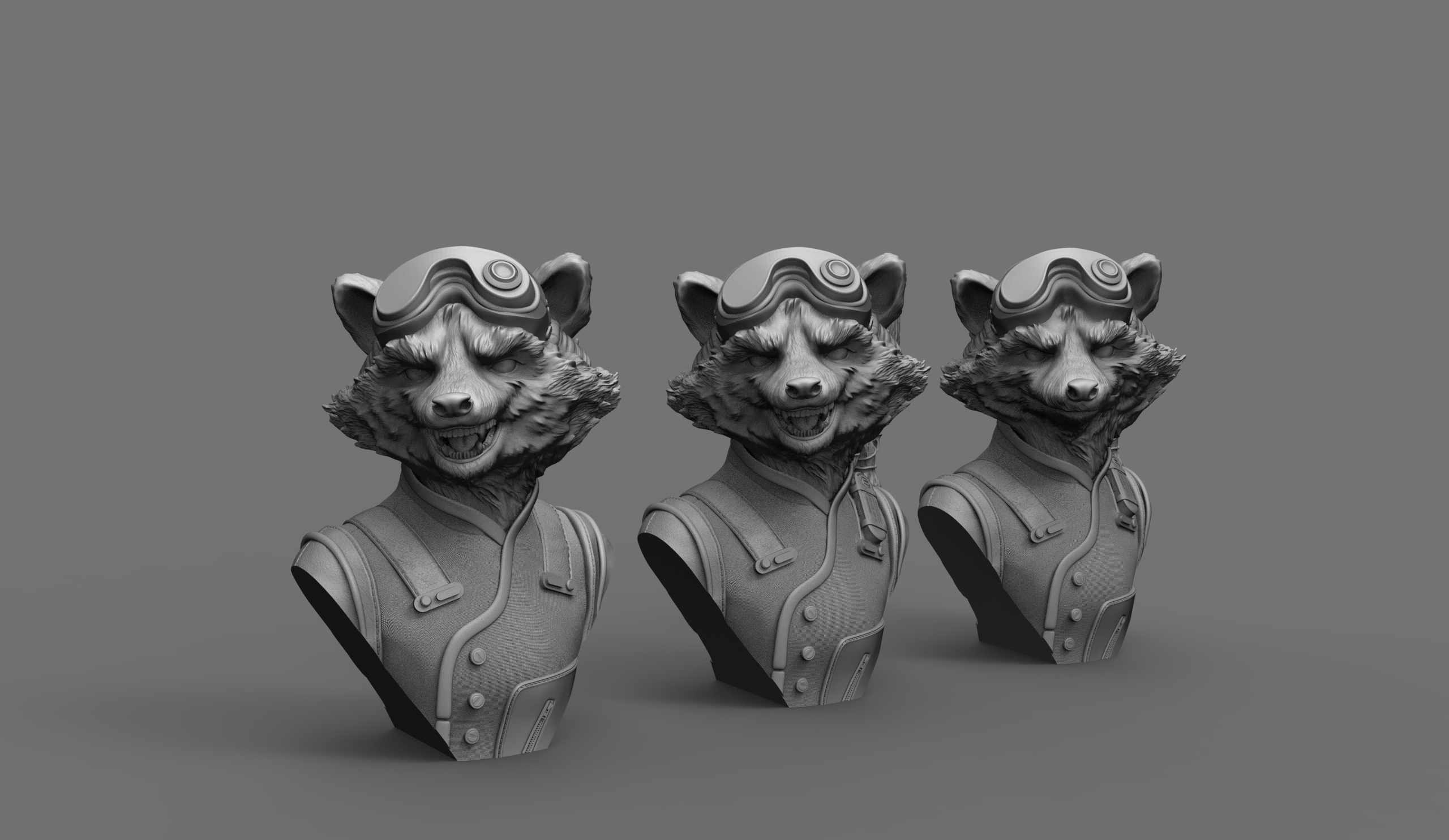 Rocket bust by Wekster | Printables Store