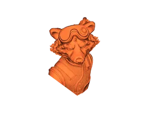 Rocket bust by Wekster | Download free STL model | Printables.com