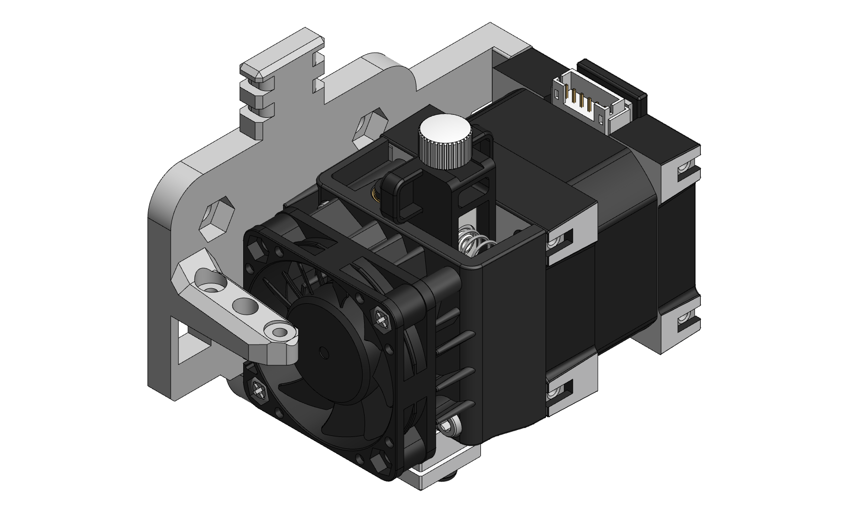 E3D Hemera Ender Mount V2 by PBR Designs | Download free STL model ...