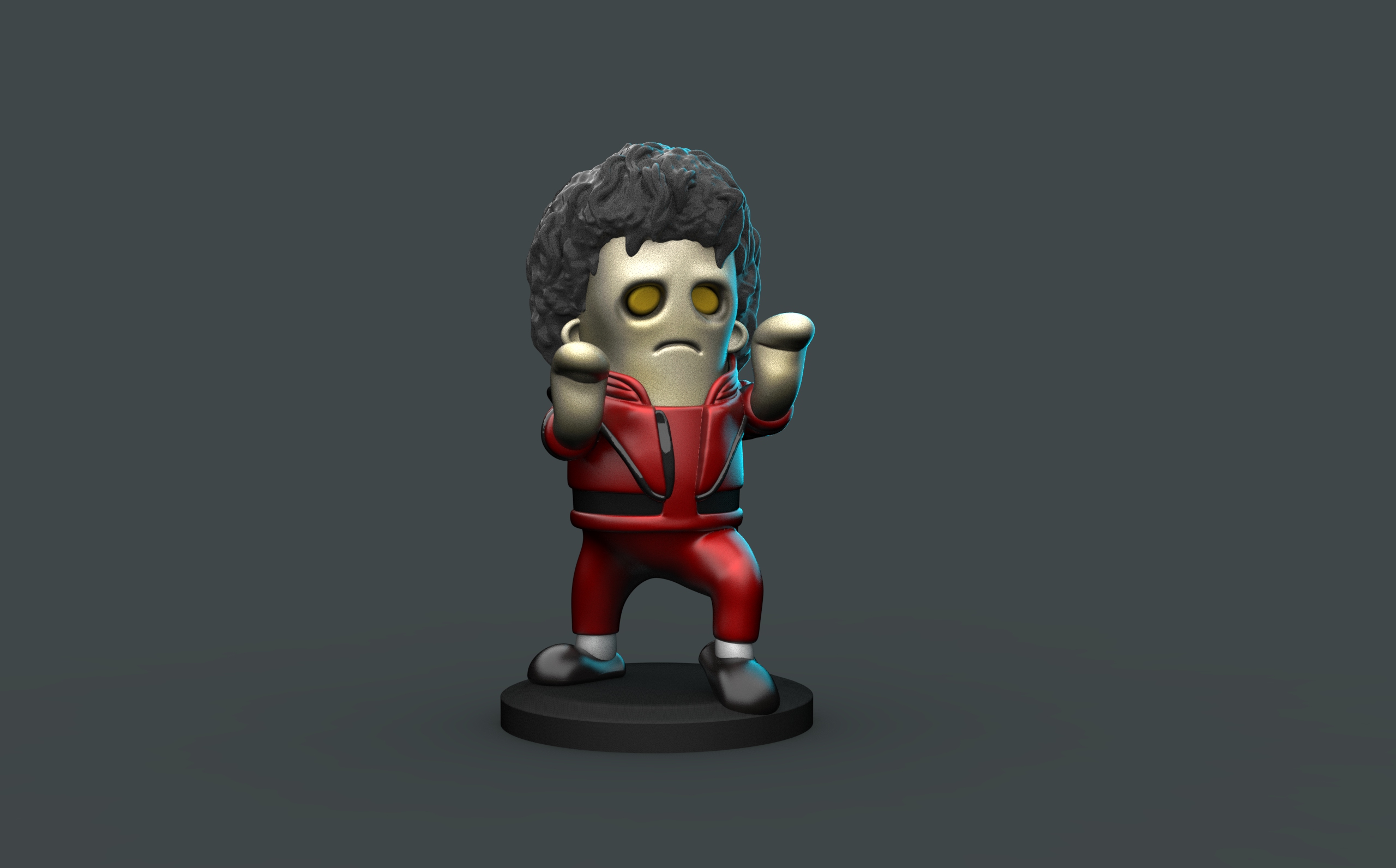 MJ Thriller mini dude by Wekster | Printables Store