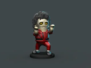 MJ Thriller mini dude by Wekster | Download free STL model | Printables.com