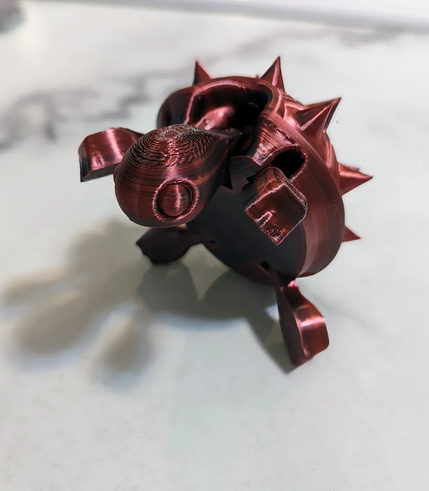 Spiky baby turtle by Astounding Dust | Download free STL model ...