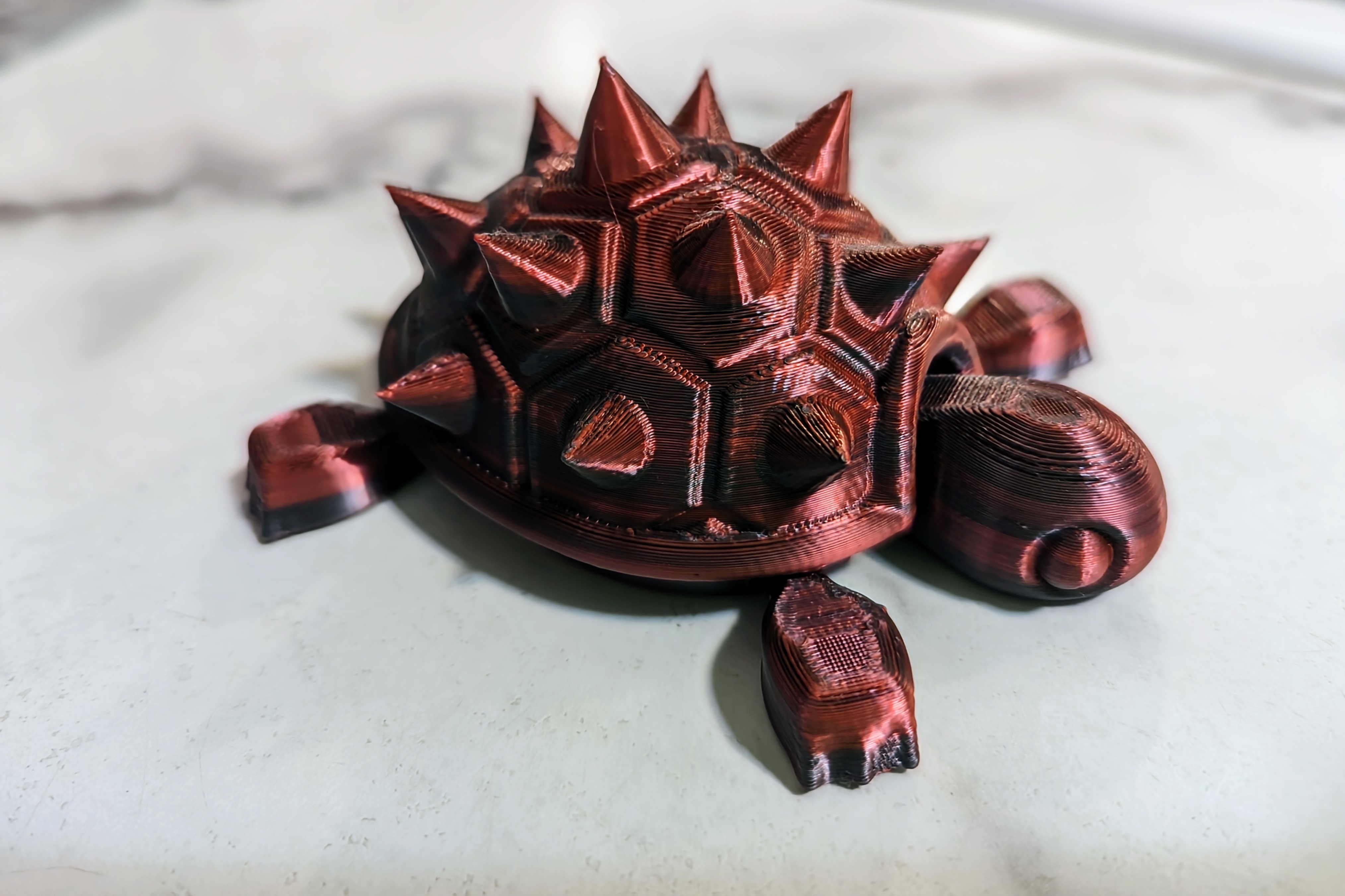 Spiky baby turtle by Astounding Dust | Download free STL model ...