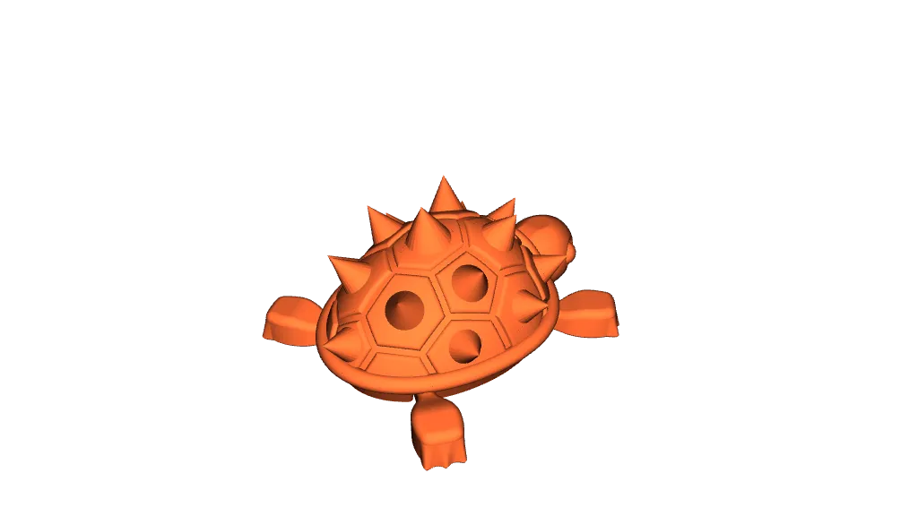 Spiky baby turtle by Astounding Dust | Download free STL model ...