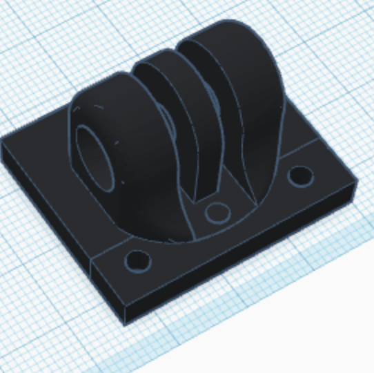 Hinge GoPro Holder by Noah Adding | Download free STL model ...