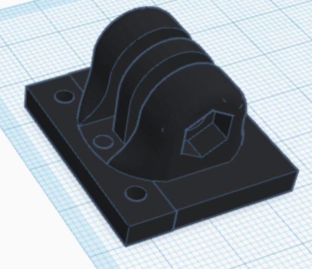 Hinge GoPro Holder by Noah Adding | Download free STL model ...