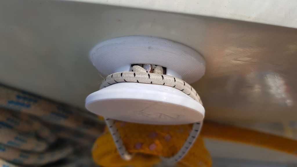 Sailboat rope organizer - NOW WITH MASKING TOOL FOR EASY INSTALLATION ...