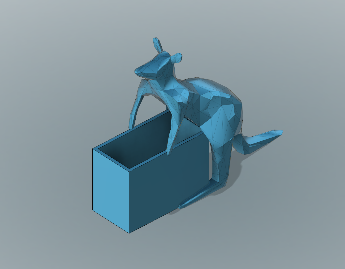 Low Poly Kangaroobox por TorusKnot | Descargar modelo STL gratuito ...