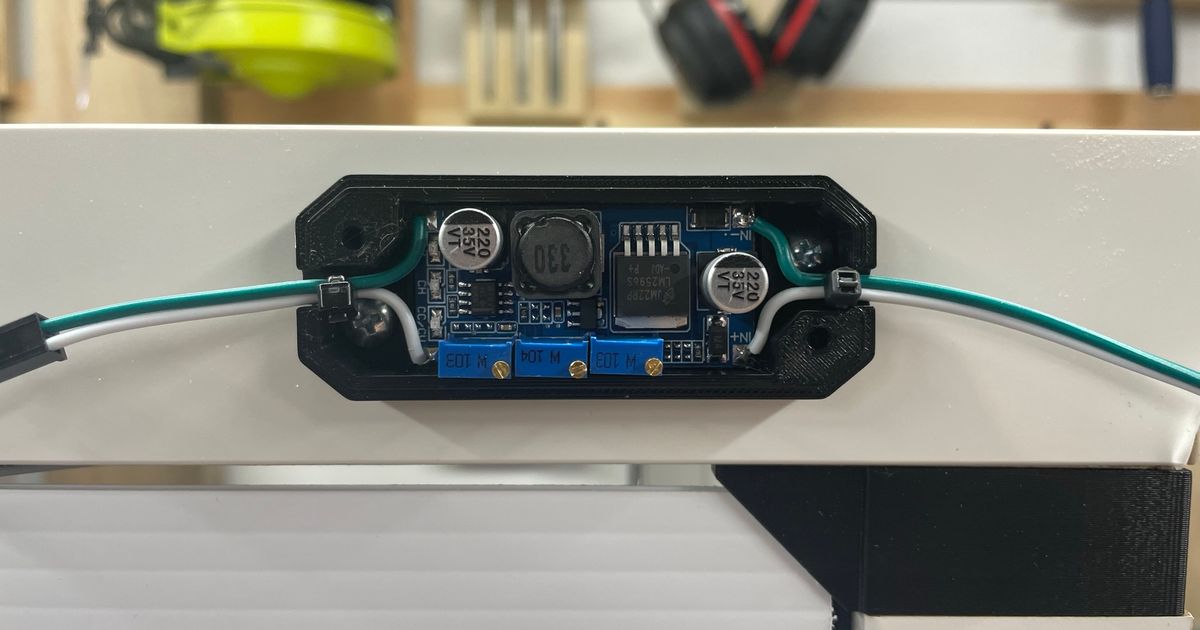 LM2596S CC CV Box by Vincent | Download free STL model | Printables.com