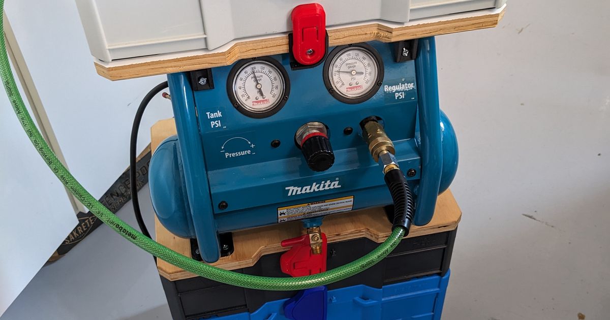 Makita Compressor Feet by gwendal | Download free STL model ...