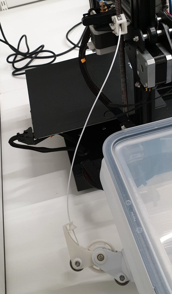 Filament Passthrough Drybox (Pulley Type Low Friction) by Designed By ...