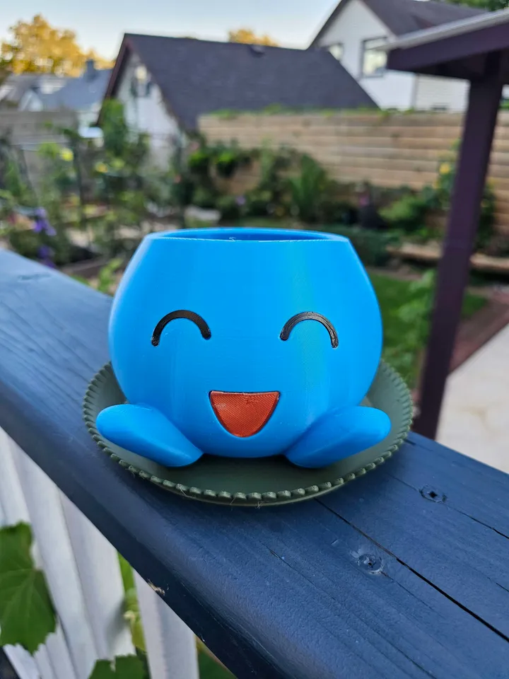 Oddish Pokemon Planter by LLambda | Download free STL model ...