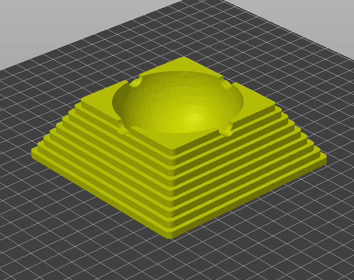 Pyramid Ashtray by B&B TECH | Printables Store