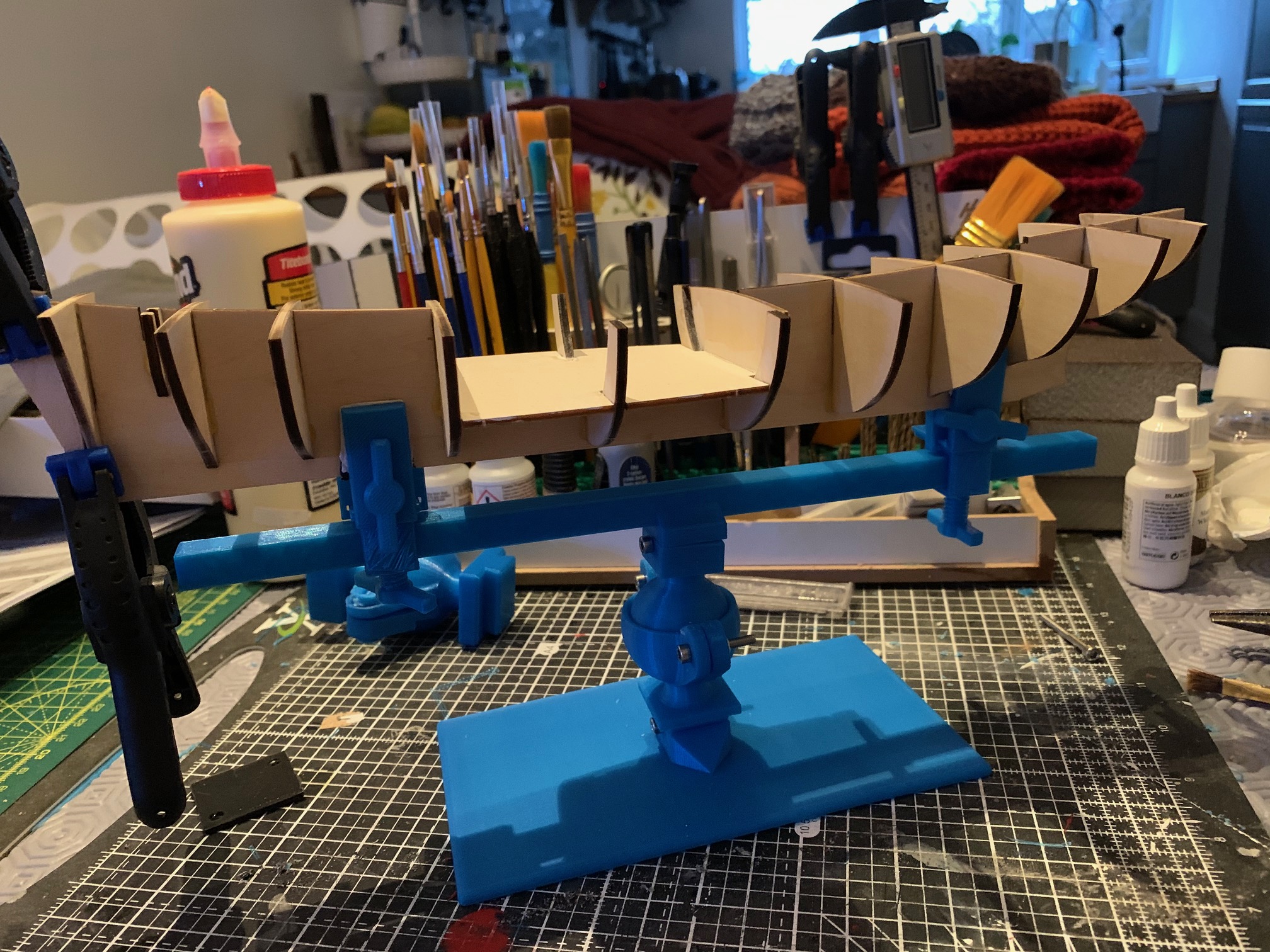 Model Boat Keel Clamp by Sleepyhead | Download free STL model ...