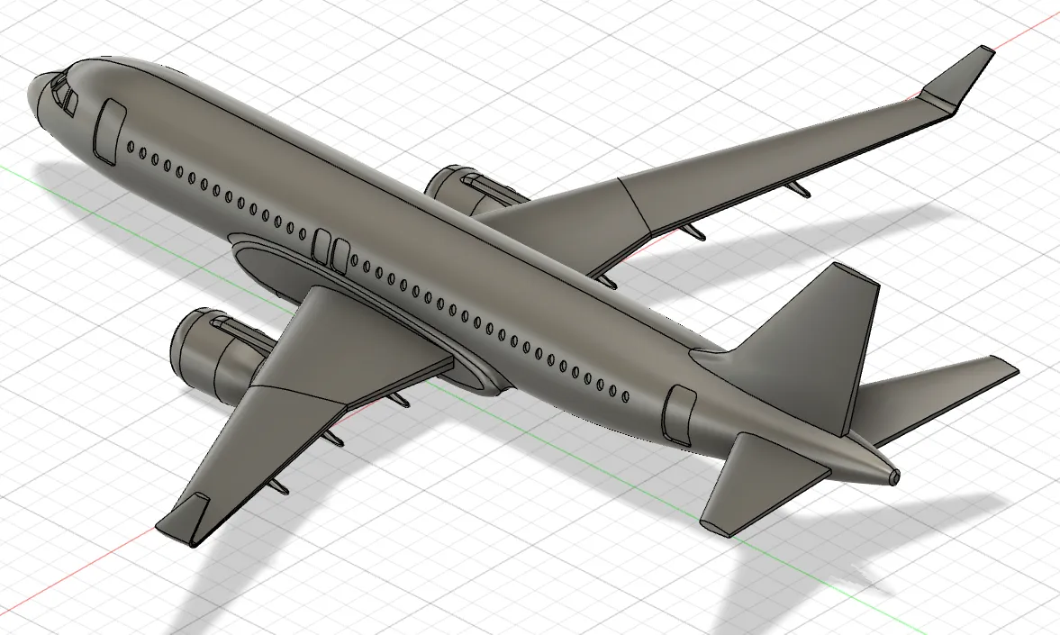 Airbus A320 NEO by DeltaX | Download free STL model | Printables.com