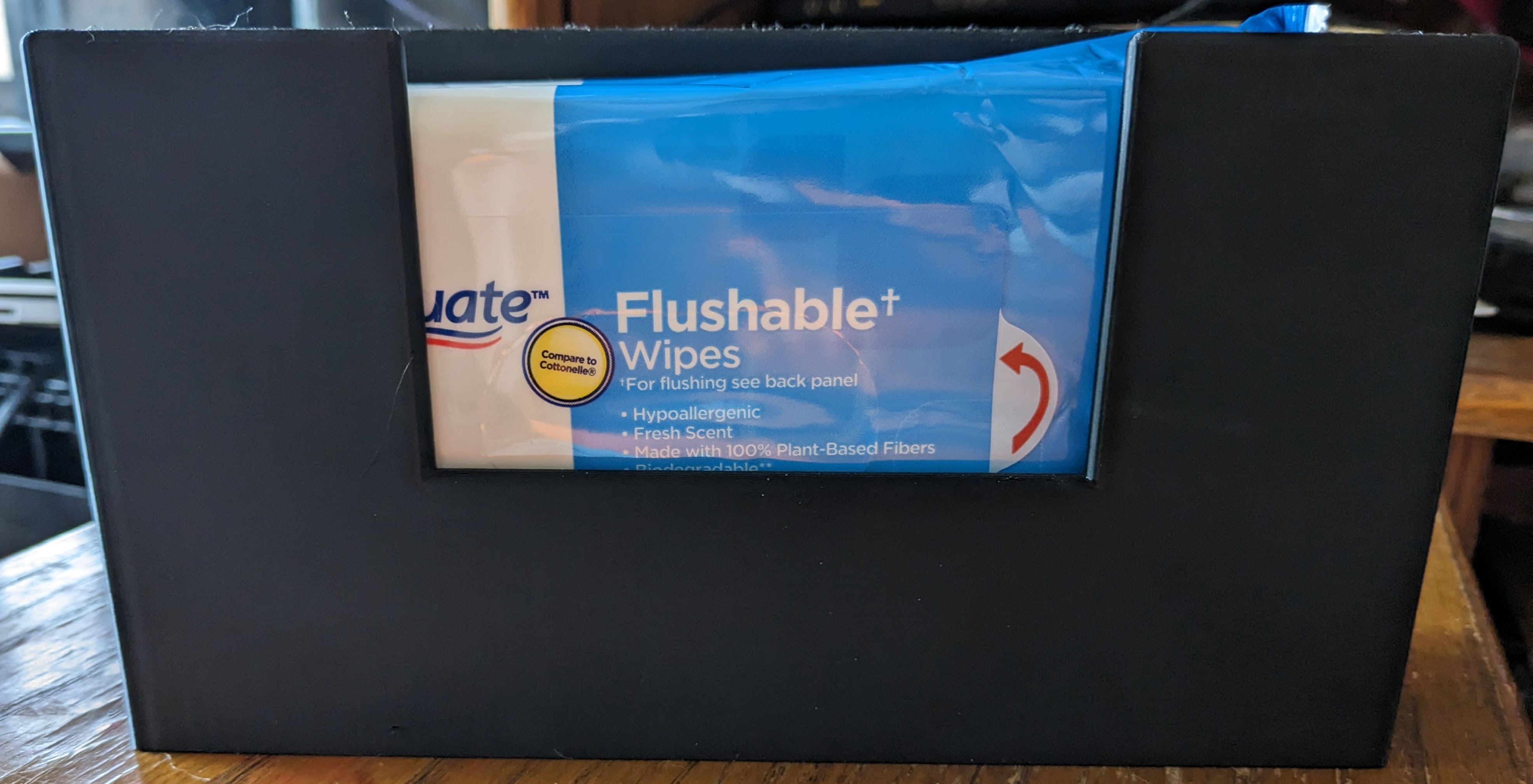 Wet wipes wall mount with command strips by Chris Eldridge | Download ...