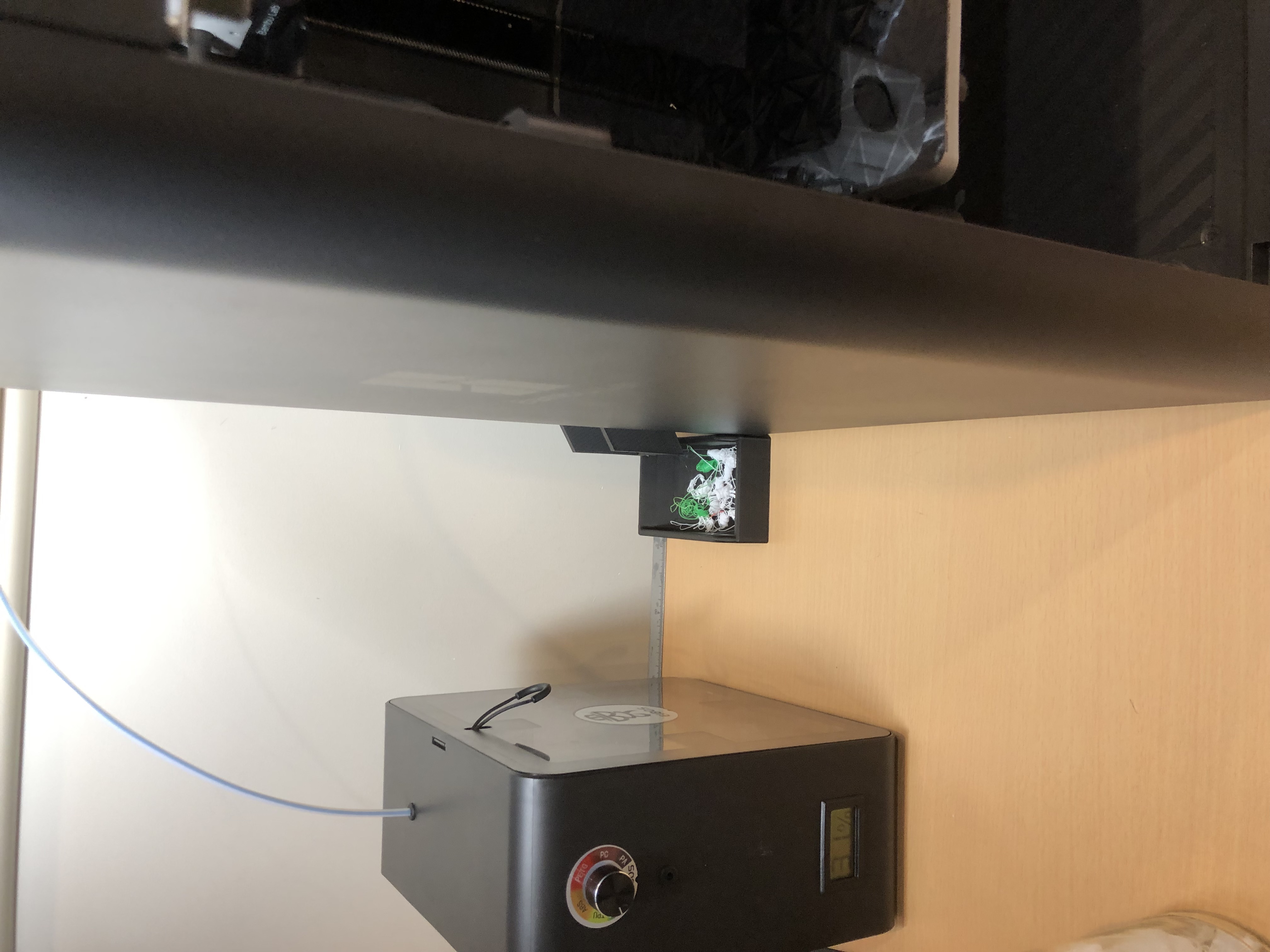 Screw On Poop Chute with Bin Bambulab P1S, P1P by TechX | Download free ...