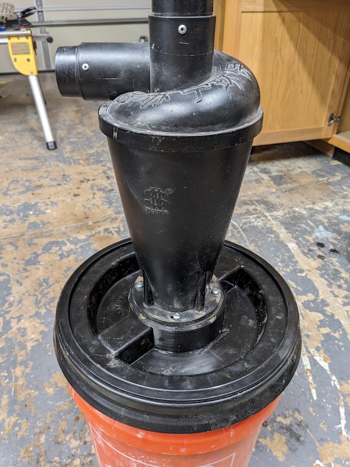 Leaktite Threaded Lid to Cyclone Dust Collector Adapter by jines1284 ...