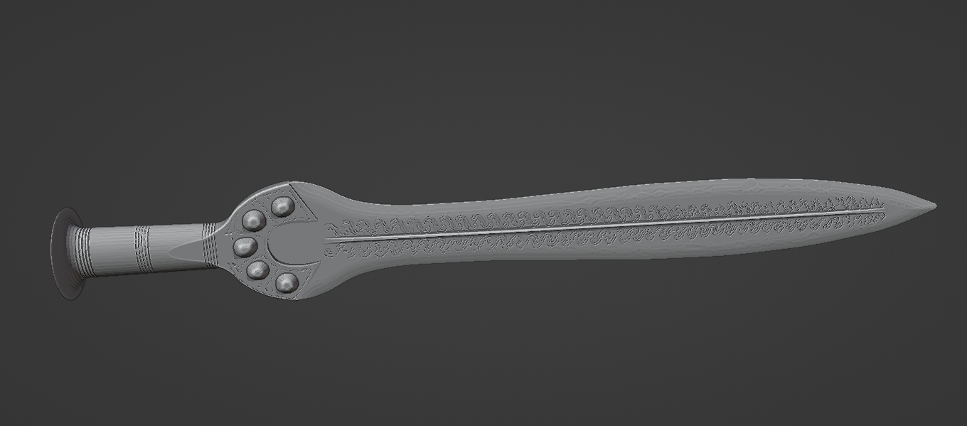 Argive Sword - From Clash of the Titans by Builds for geeks | Download ...