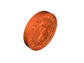 Gringott's Coins - Double Sided by Builds for geeks | Download free STL ...