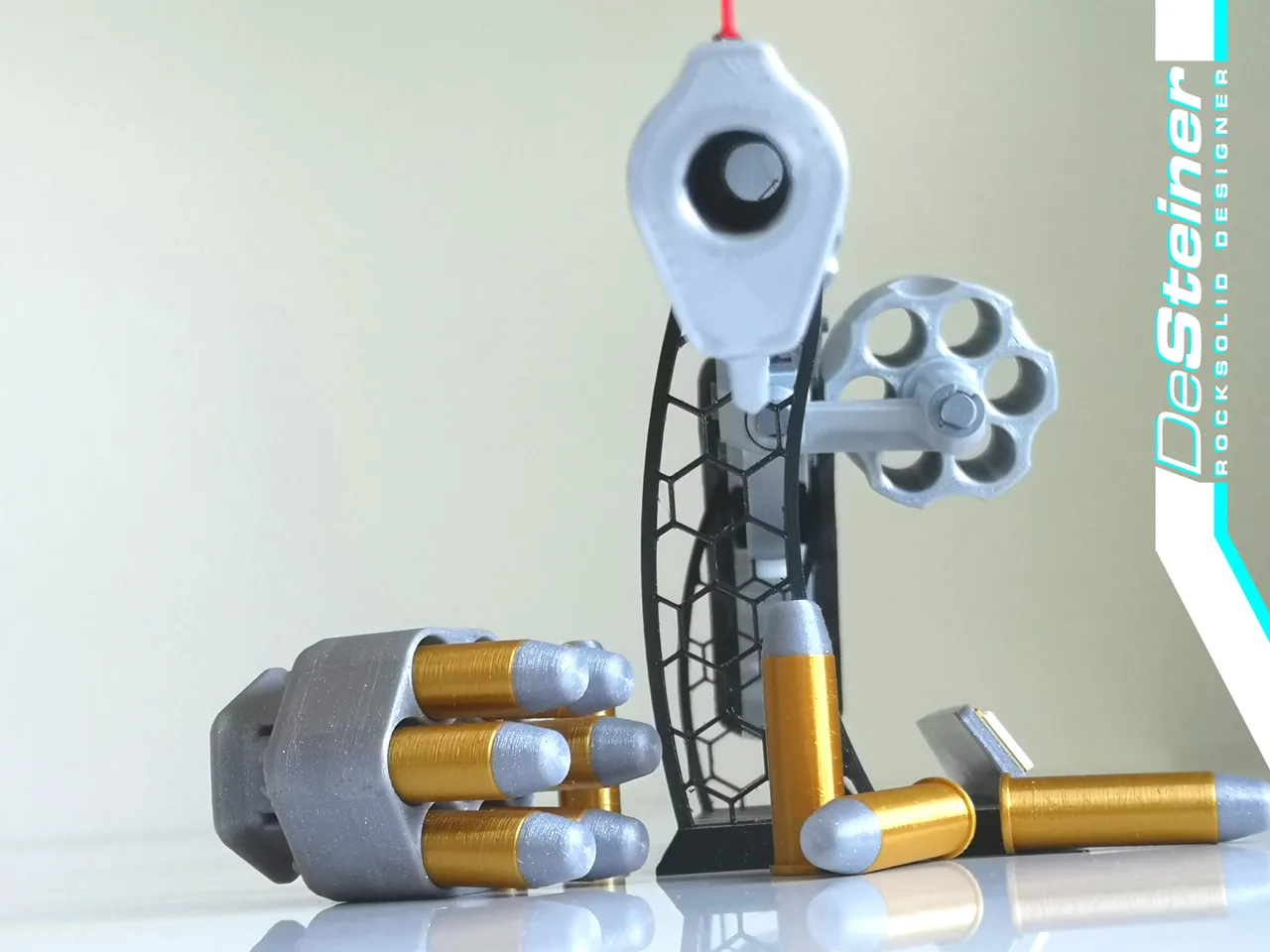 Revolver II : Double & Single Action | mechanically working Prop Gun by ...