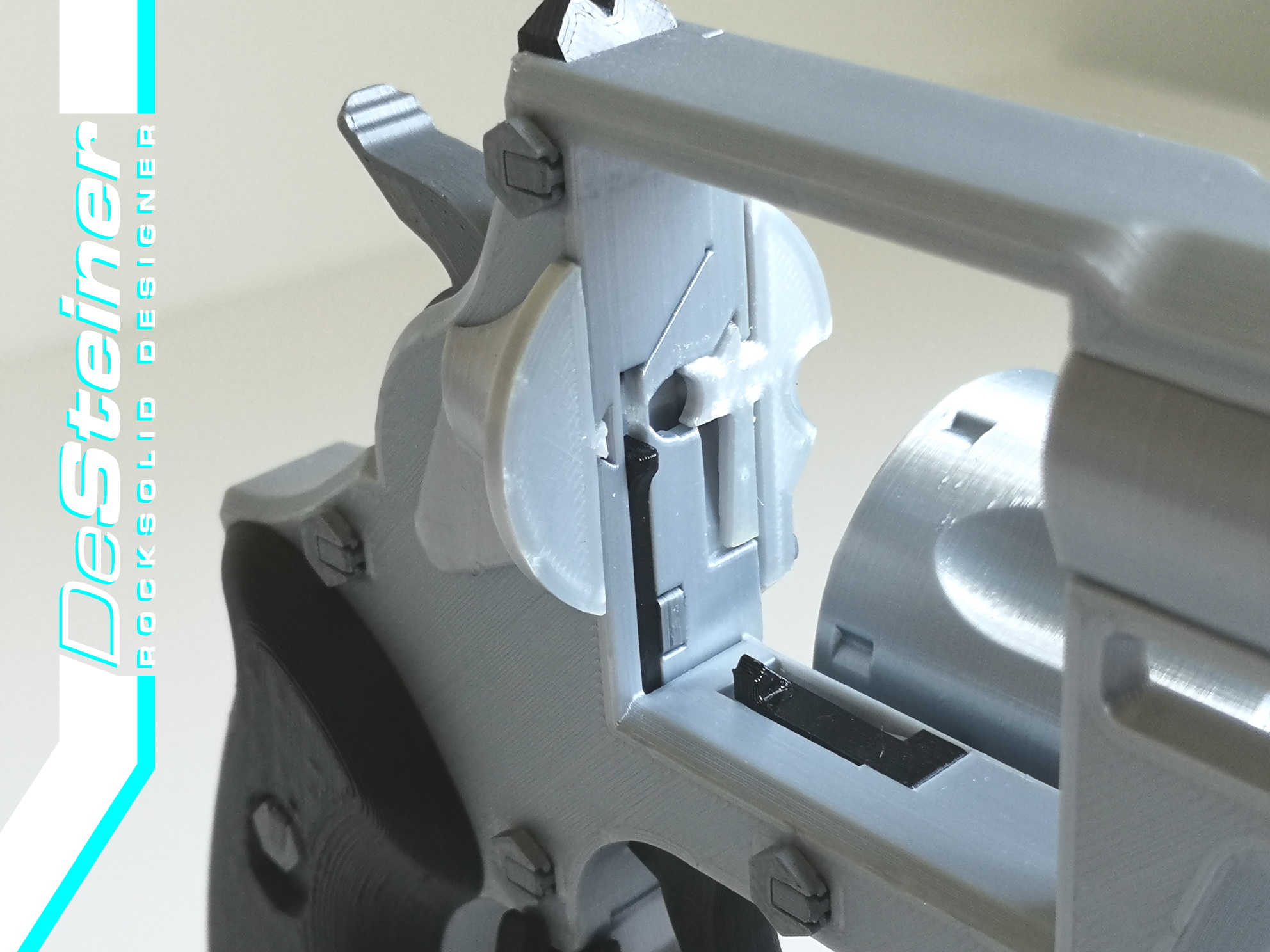 Revolver II : Double & Single Action | mechanically working Prop Gun by ...