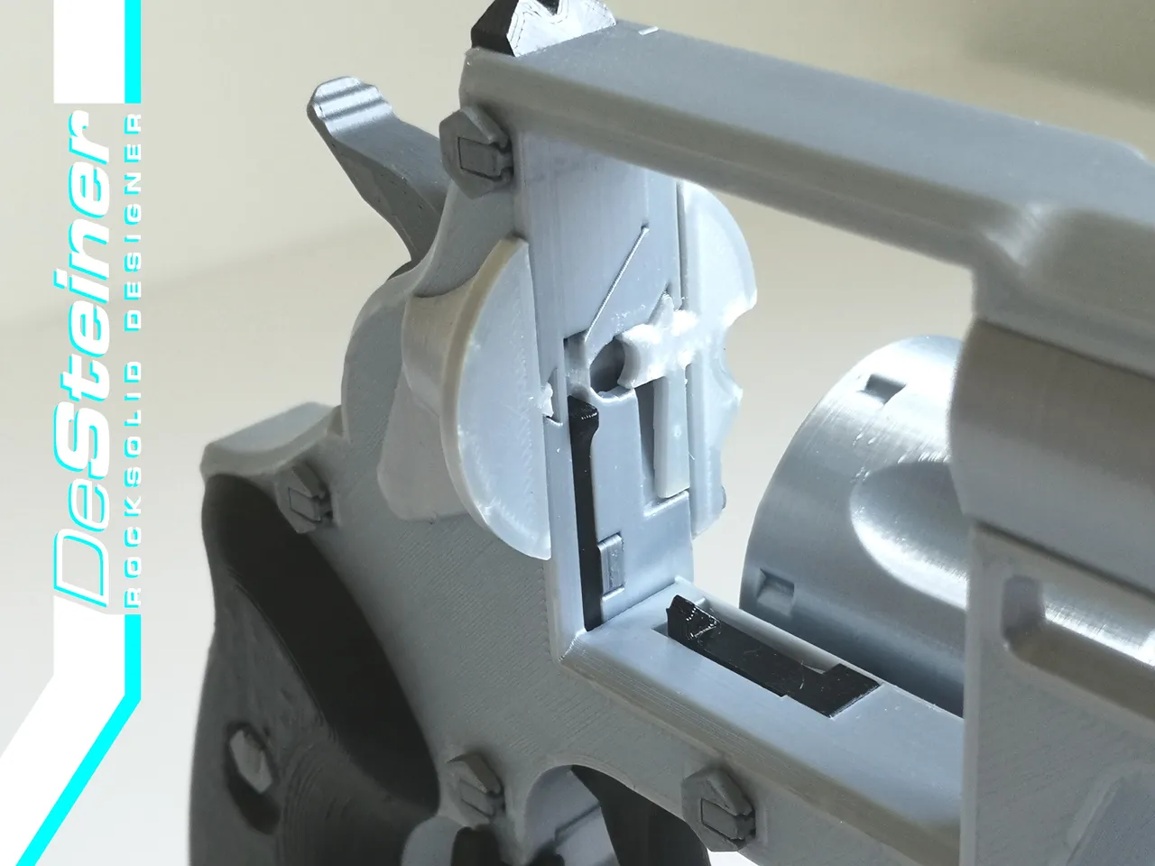 Revolver II : Double & Single Action | mechanically working Prop Gun by ...