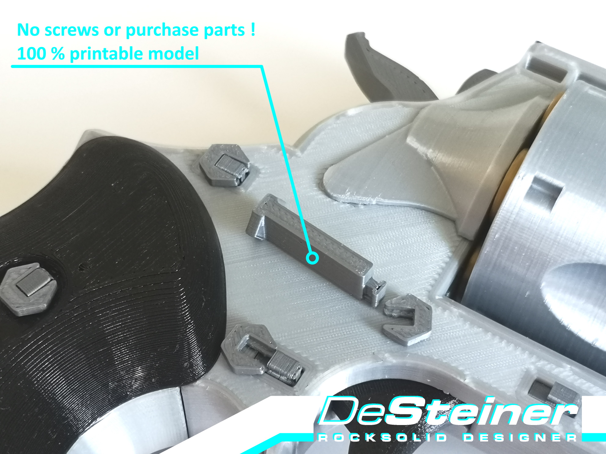 Revolver II : Double & Single Action | mechanically working Prop Gun ...