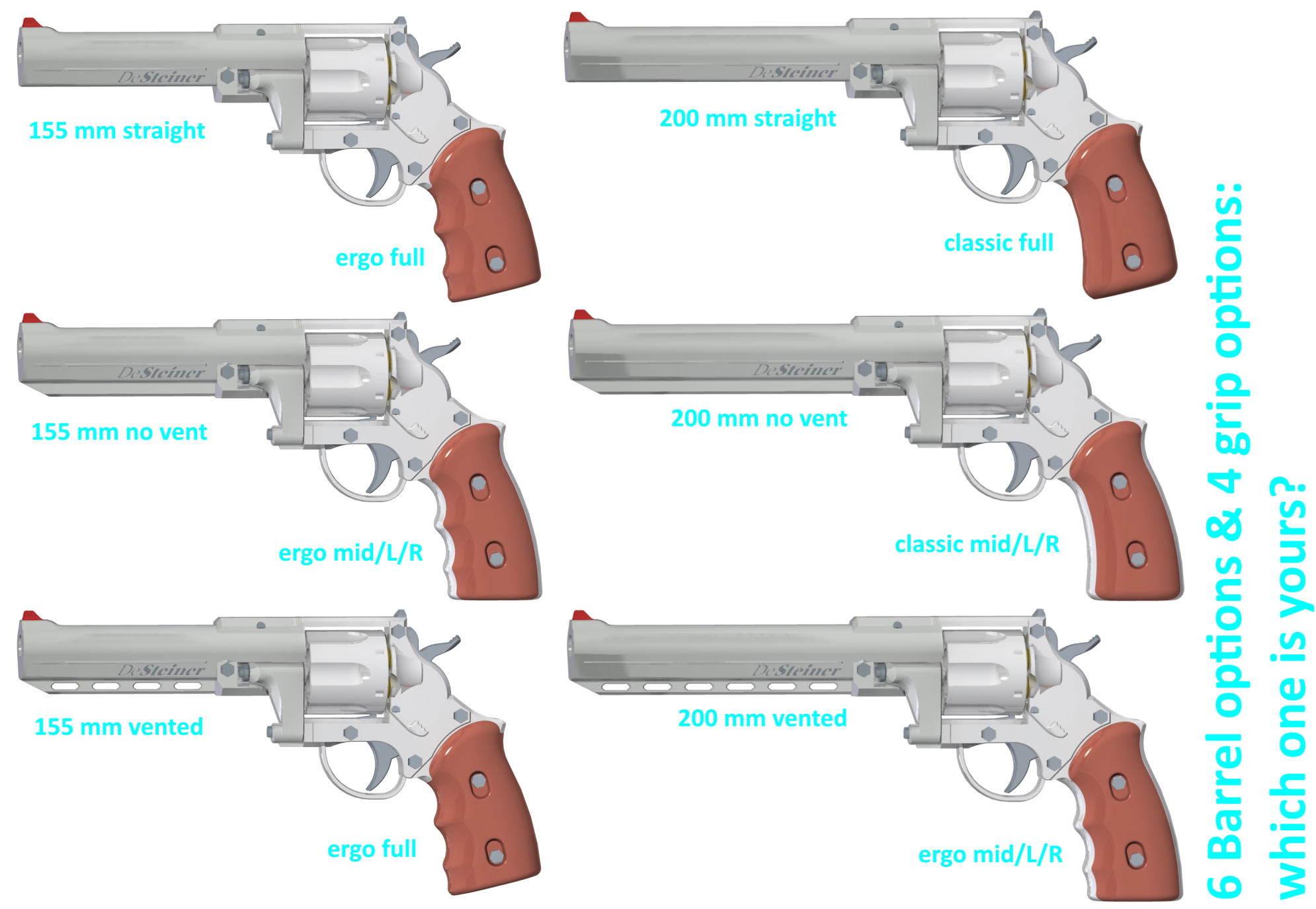 Revolver II : Double & Single Action | mechanically working Prop Gun by ...