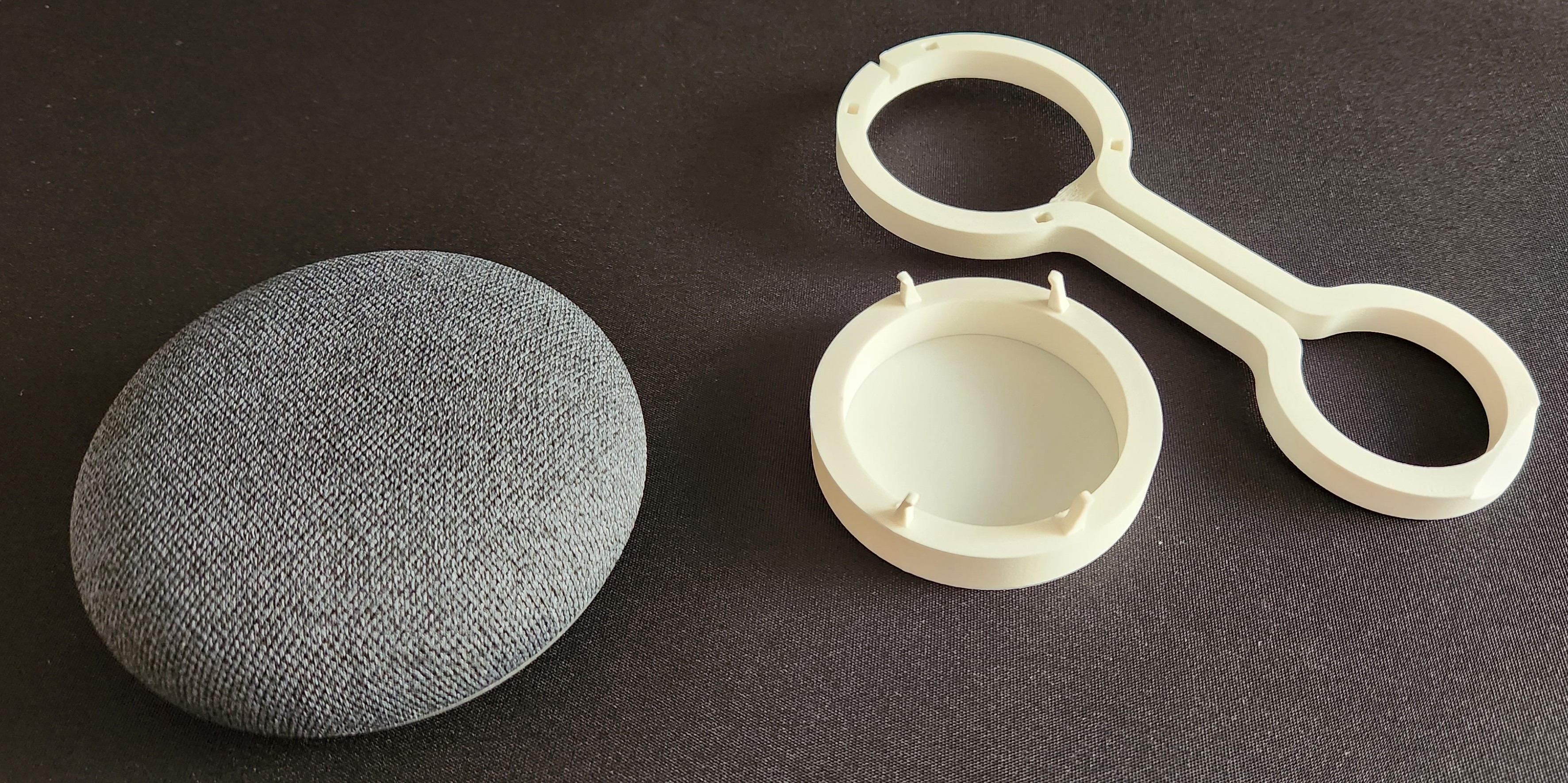 Google Nest Mini Wall Socket Holder by 8uperm4n | Download free STL ...