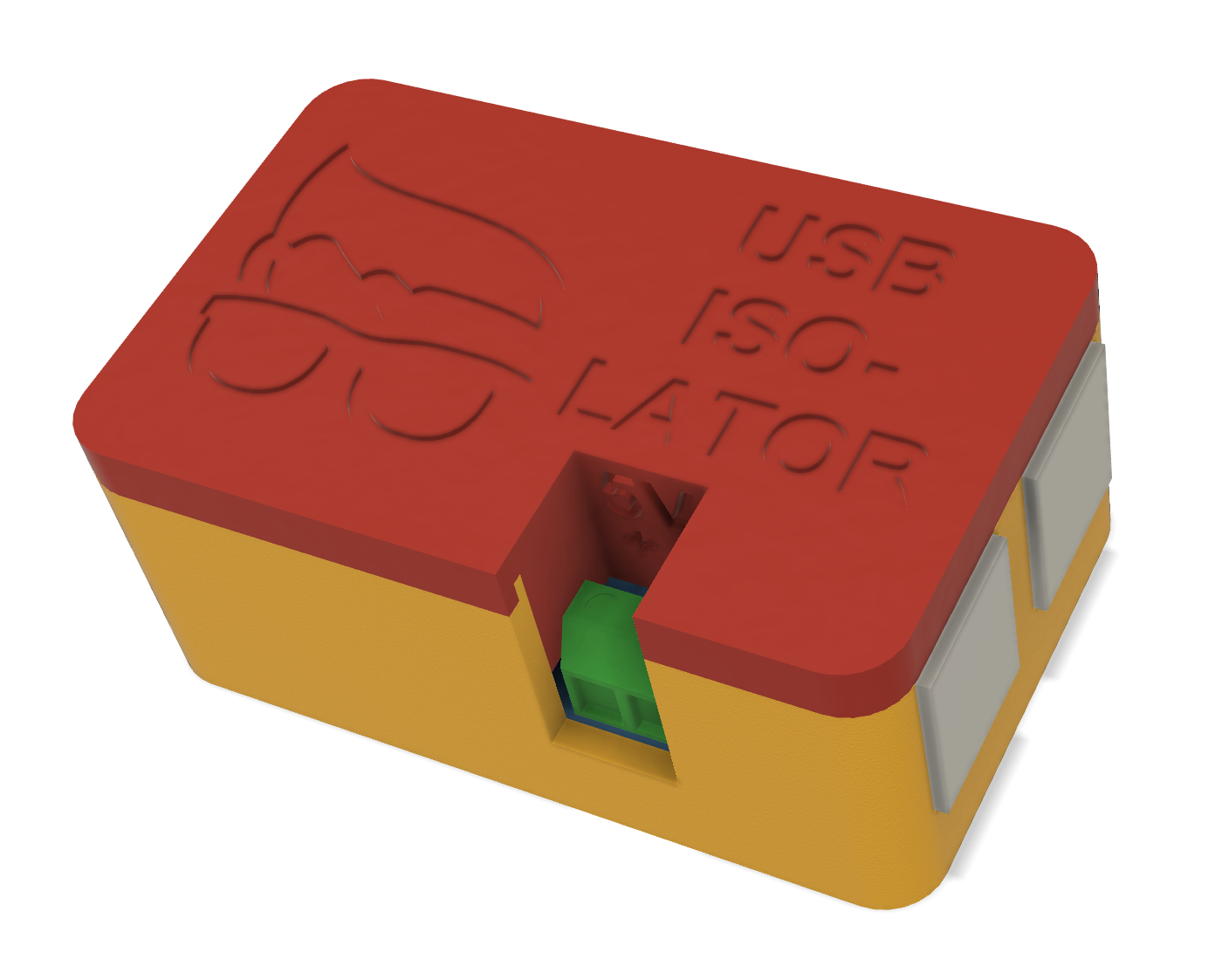 USB Protector / Isolator Case with 4 Channels by Elektroarzt | Download ...