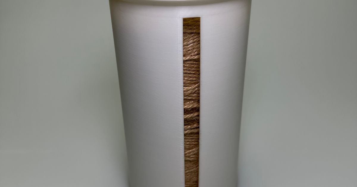 Jute String Roll / Yarn Storage & Dispenser by UoAoE3D | Download free ...
