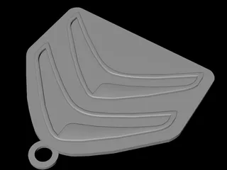 Citroen keychain by Vitor Costa | Download free STL model | Printables.com