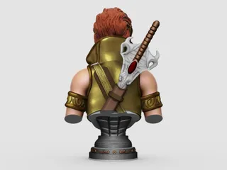 Teela bust by Wekster | Download free STL model | Printables.com