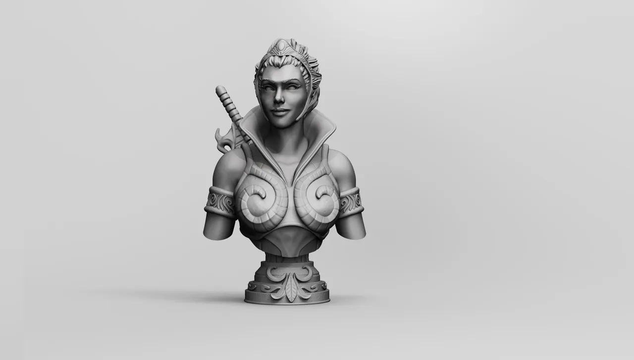 Teela bust by Wekster | Download free STL model | Printables.com