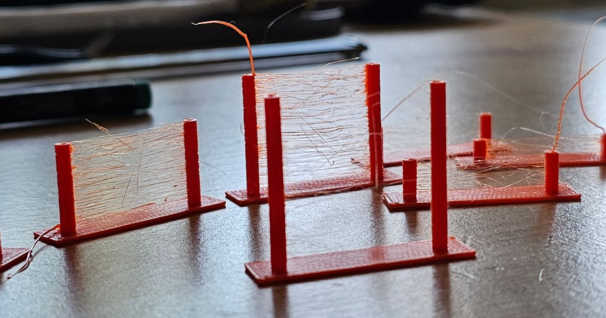 Stringing Test by Chrisi999 | Download free STL model | Printables.com