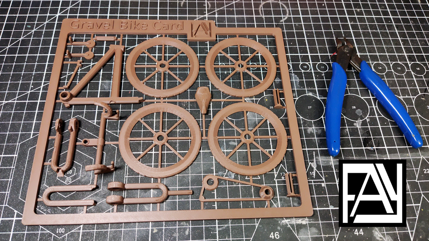 Mini Bicycle Kit Card by Fay3dlab | Download free STL model ...