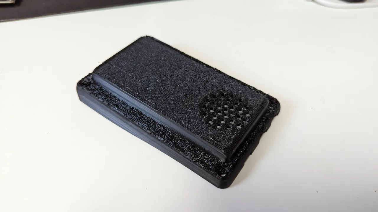 HackRF Portapack H2 lower case with battery and speaker by mojo2600 ...