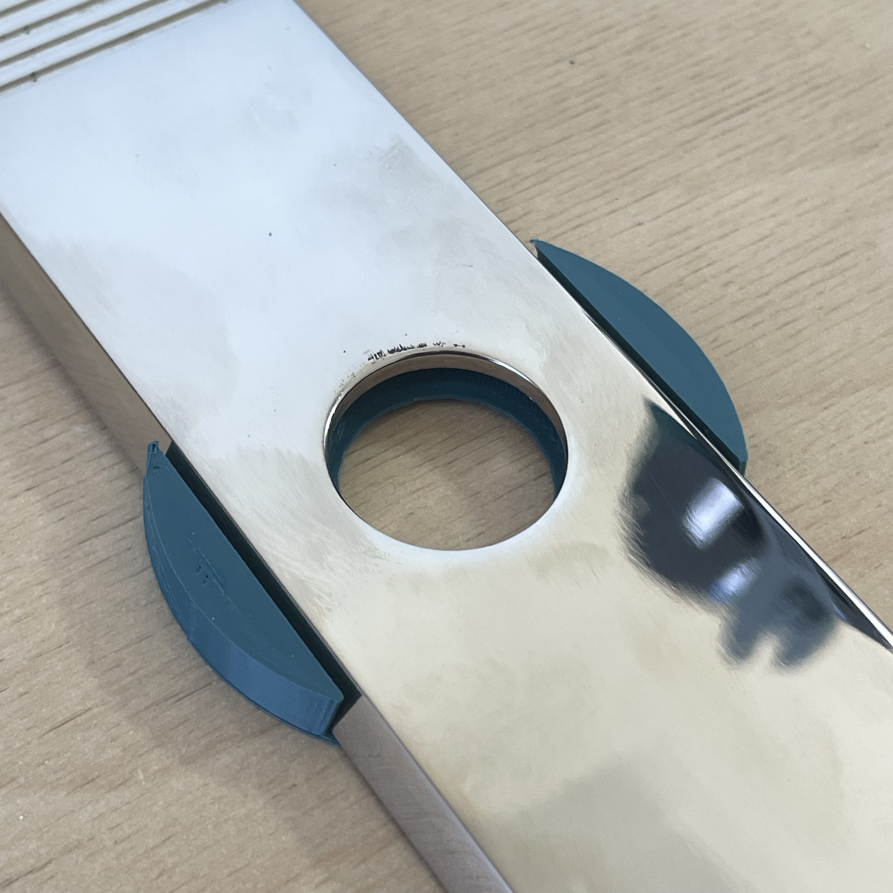 Door handle blind shield blanking plate by Olivier O. | Download free ...