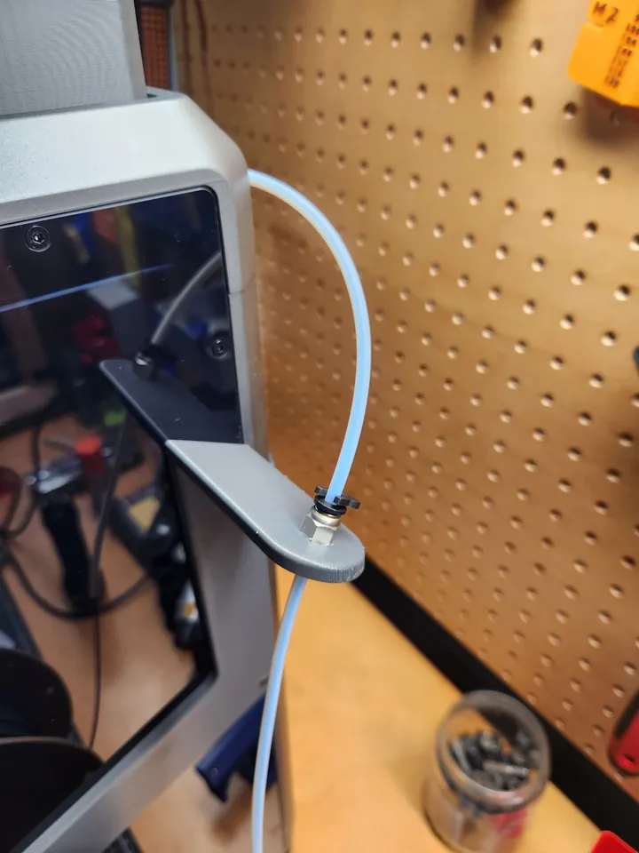 Creality K1 Max Side Mounted Spool Holder - With PFTE Guide REMIX by ...