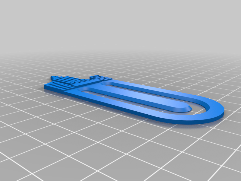 City Skyline Bookmark by skarim | Download free STL model | Printables.com